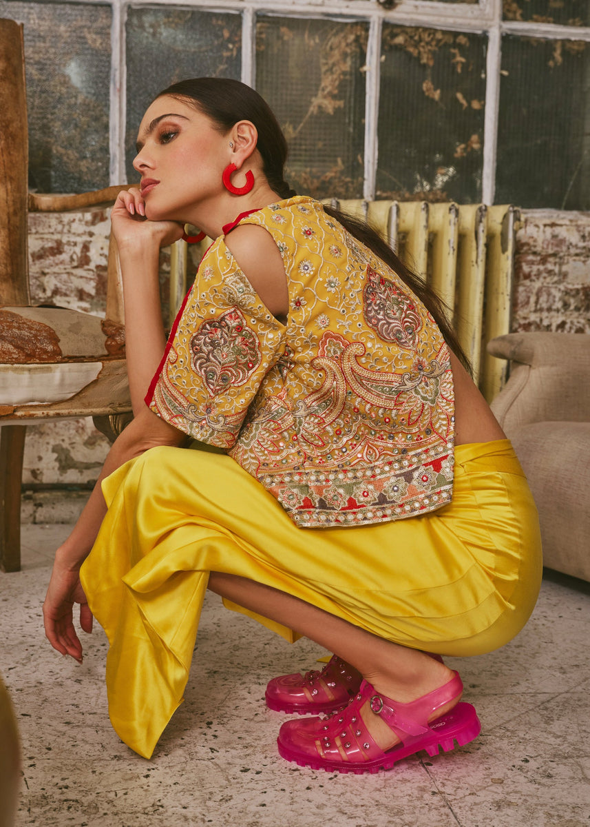 Sakura Wrap Skirt – EMMA WALLACE