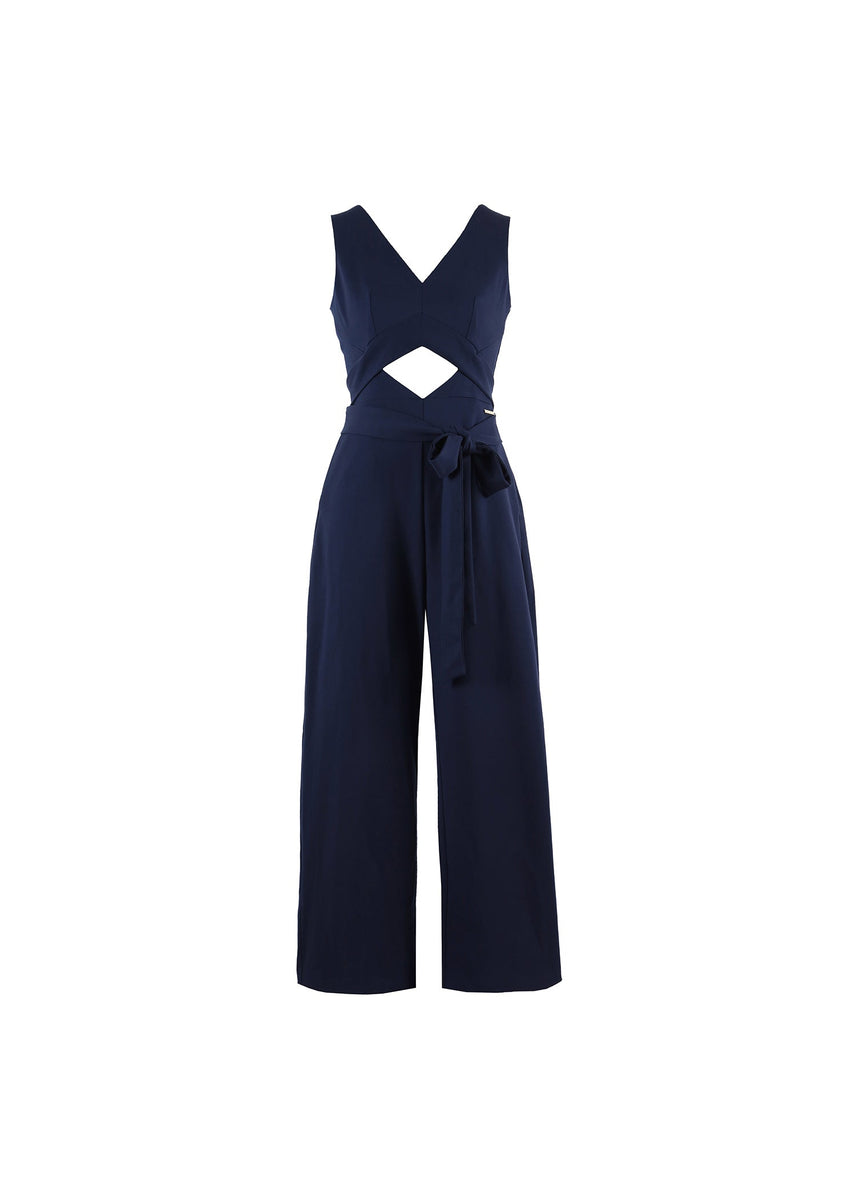 Suzanne Jumpsuit - Navy – EMMA WALLACE